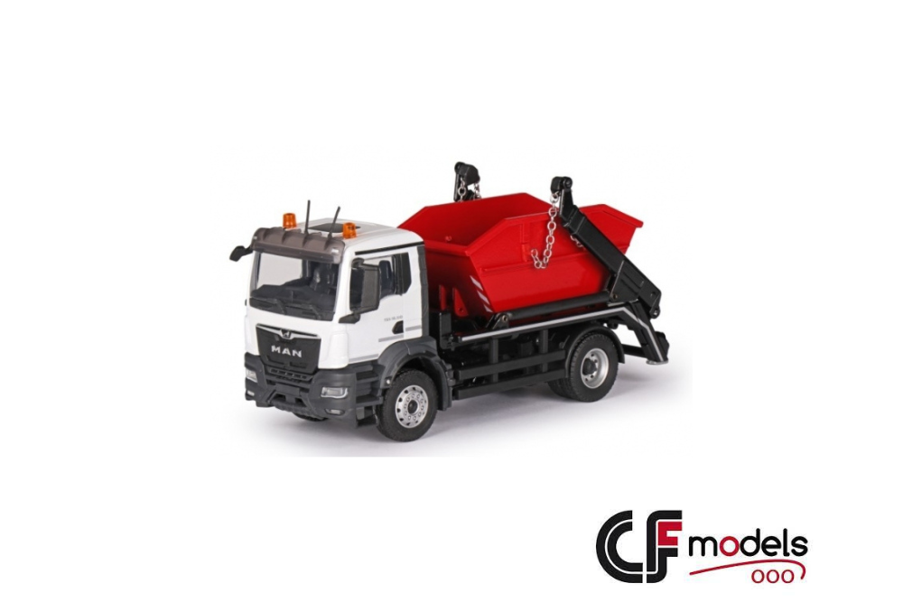 81216/01 Conrad MAN TGS 4x2 Benne déposable - Cf-models